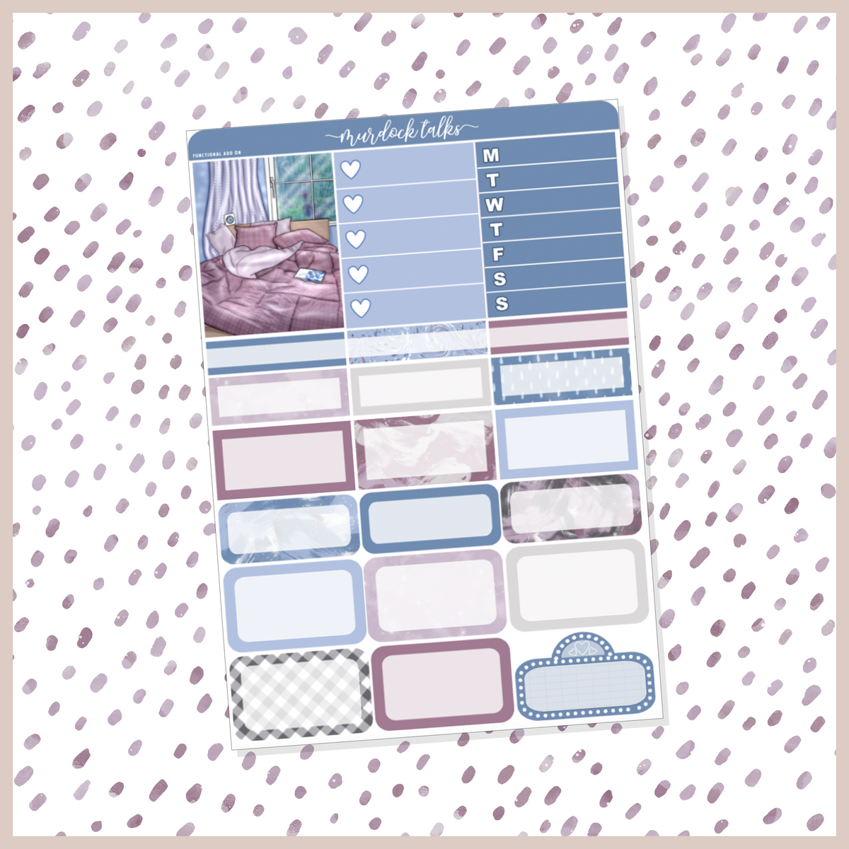 Rainy Weekend Functional Sheet Add On – Murdock Talks