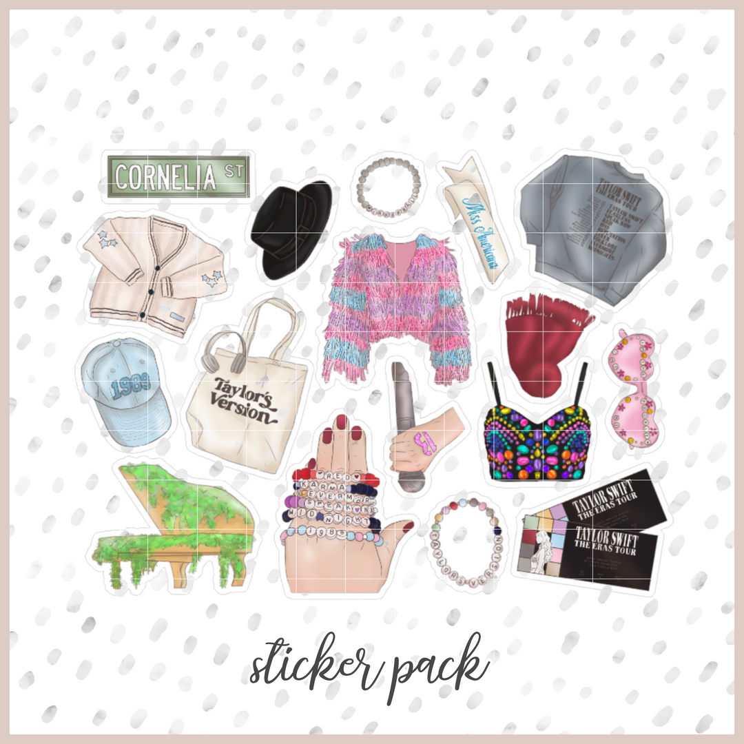 Die Cut Sticker Packs – Murdock Talks